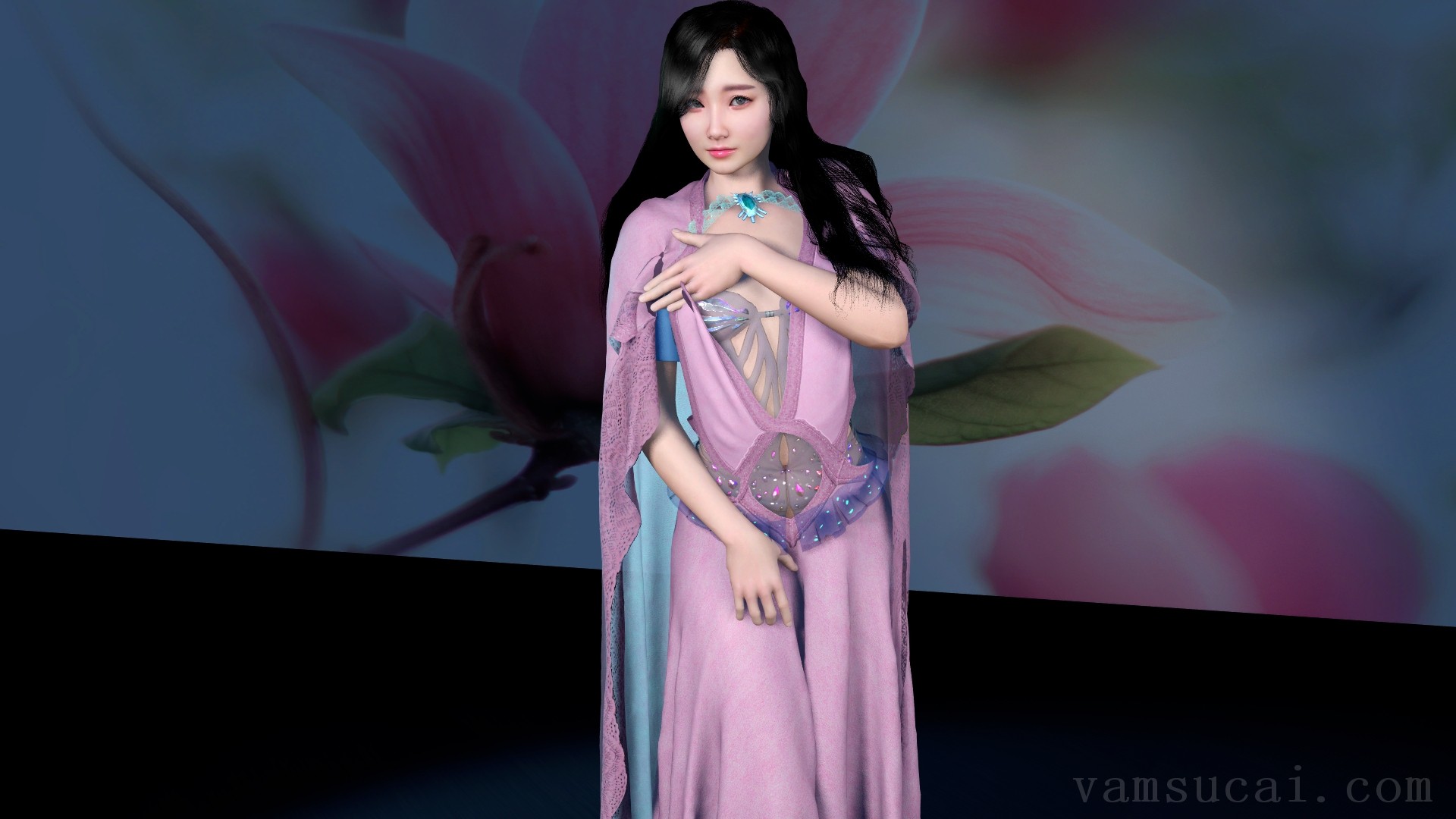 VAM资源mod网 - VAM人物-紫翠