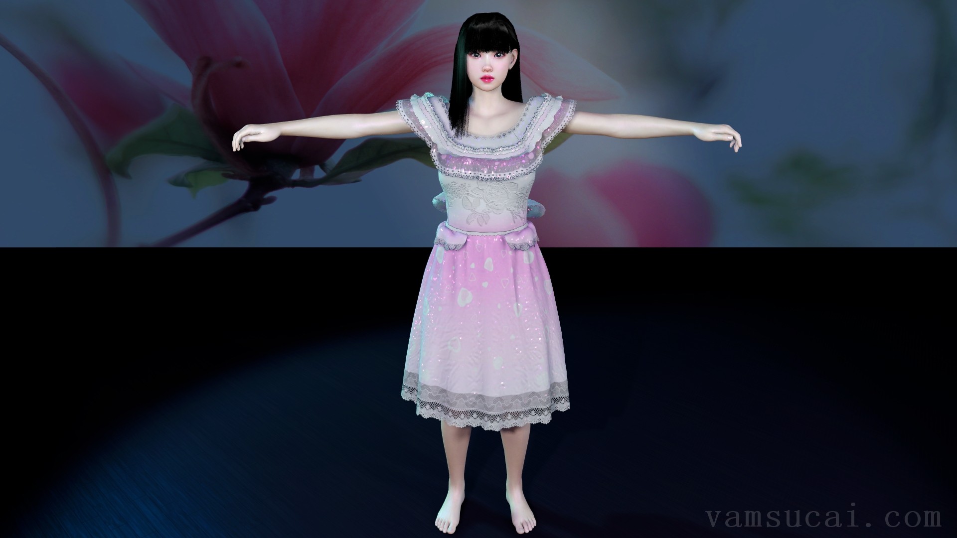 Vam资源mod网 Vam模型 宛倩