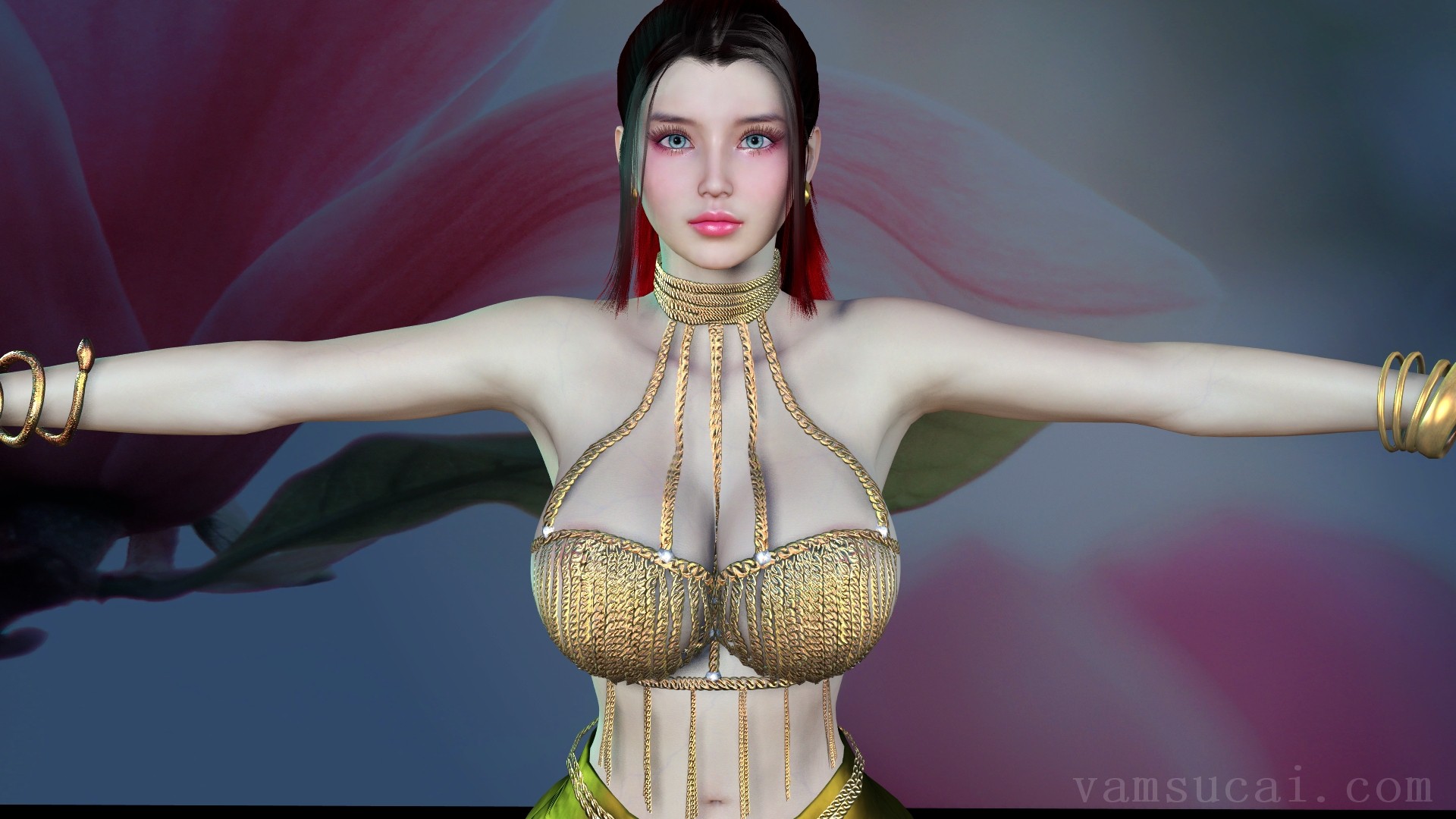 VAM资源mod网 - VAM模型-灵梦